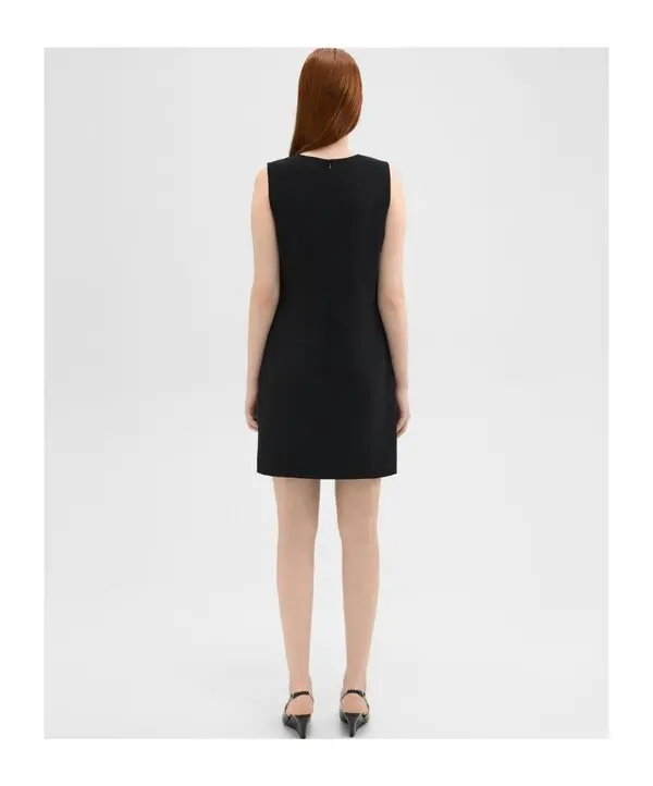 Theory Sleeveless Round Neck Dress