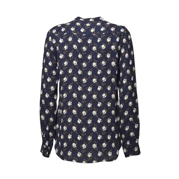 Aspesi Naive Rose Crepe Shirt