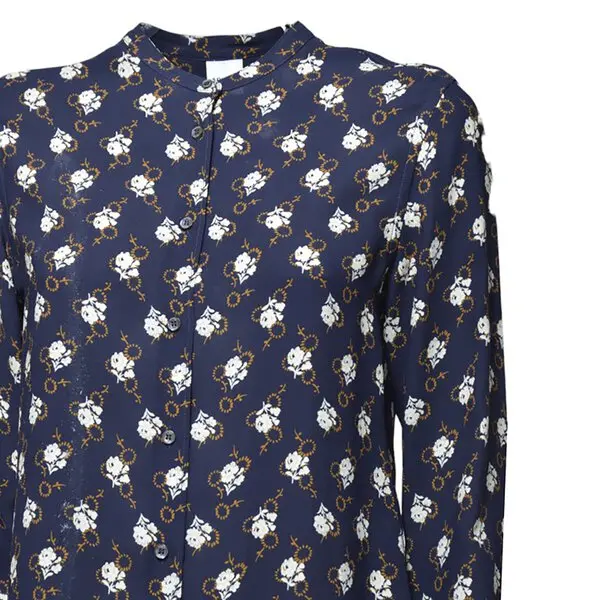 Aspesi Naive Rose Crepe Shirt