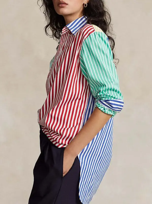 Polo Ralph Lauren Striped Cotton Poplin Shirt