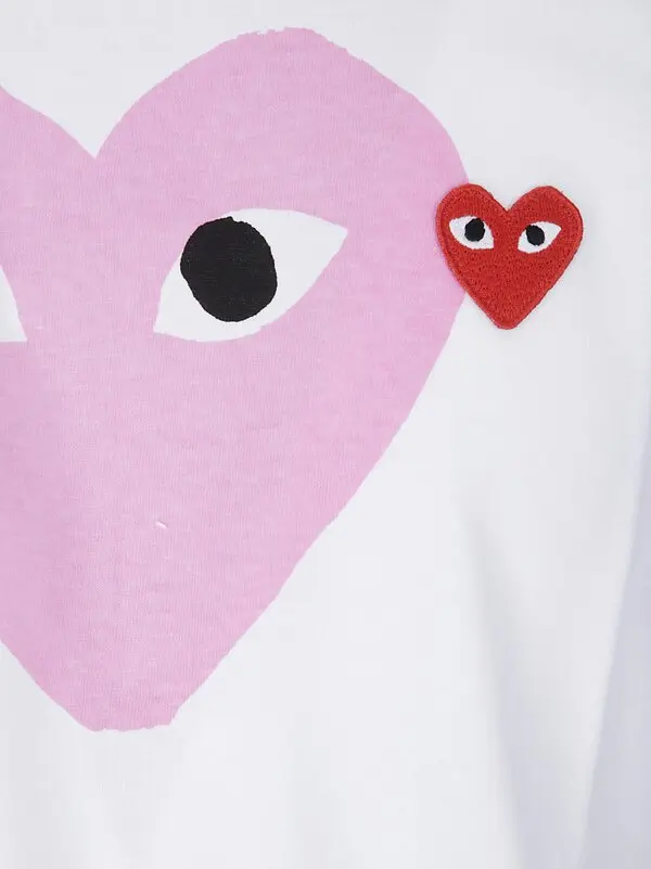 Play Comme Des Garcon Crew-neck T-shirt