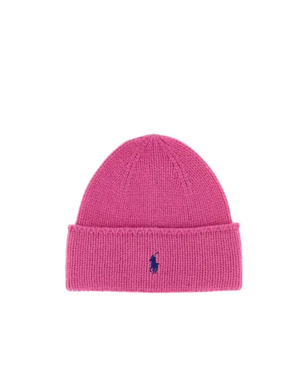 Polo Ralph Lauren Polo Pony Beanie Hat - Fuchsia