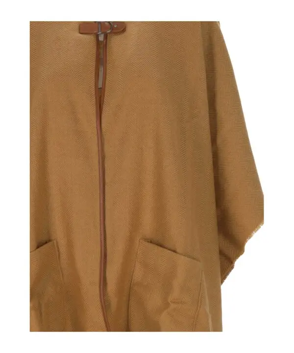 Ralph Lauren Fringed Cape