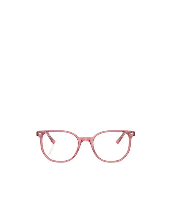 Ray-ban Geometric Flat Mirror Eyeglasses - Pink