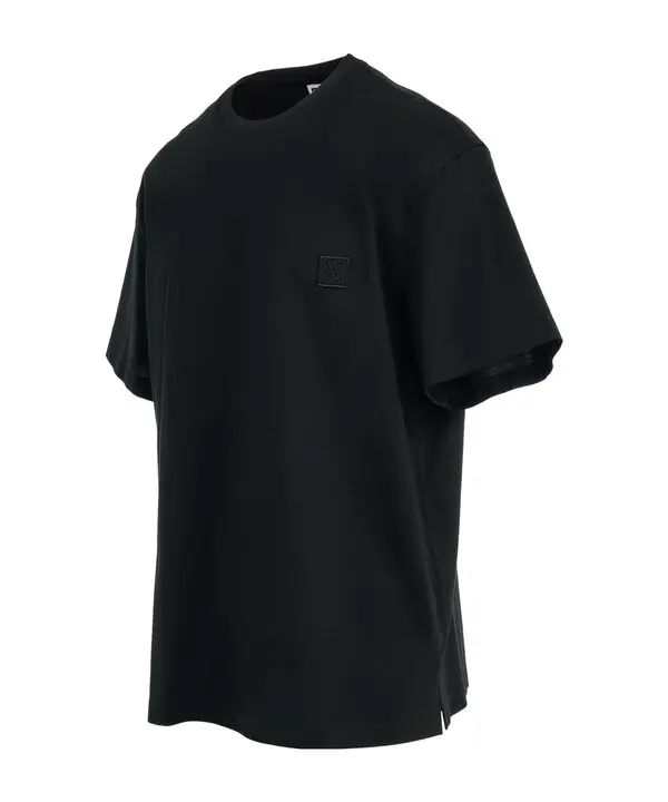 WOOYOUNGMI Logo-embroidered Cotton T-shirt