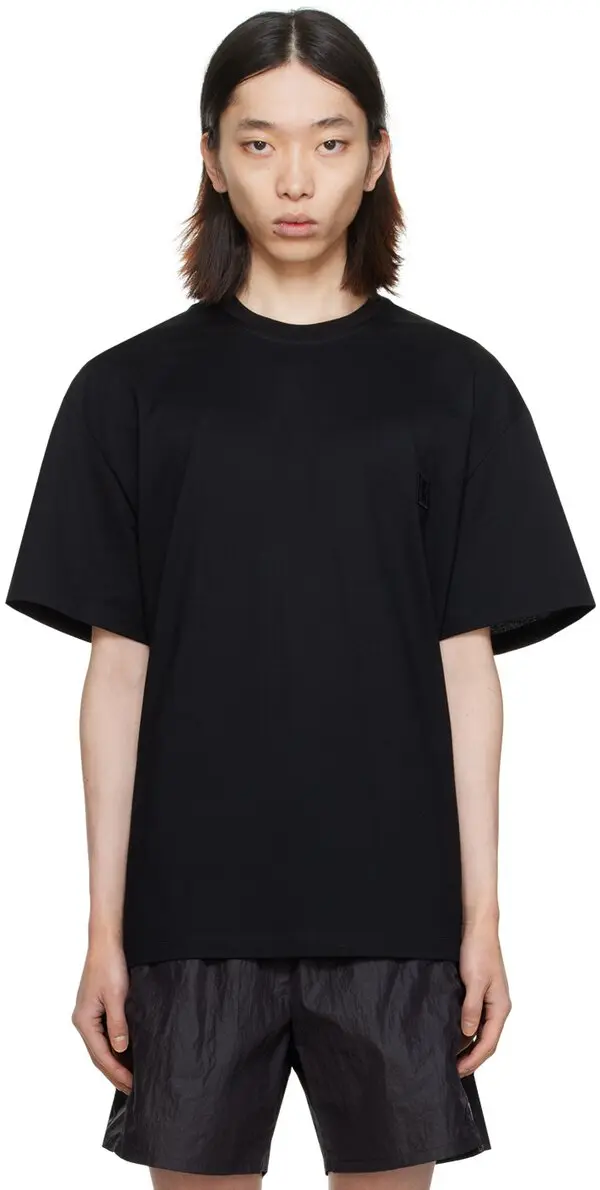 WOOYOUNGMI Logo-embroidered Cotton T-shirt