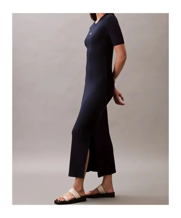 Calvin Klein Ribbed Midi Dress