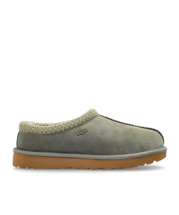 UGG Tasman Ii Suede Slippers With Embossed Logo