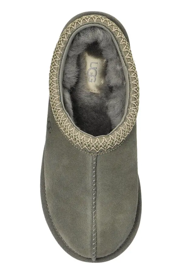 UGG Tasman Ii Suede Slippers With Embossed Logo