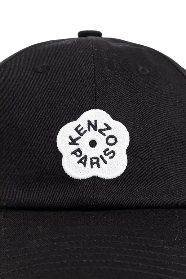 Kenzo Logo Patch Boke Flower Cap