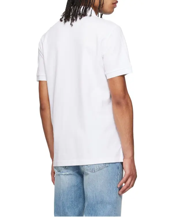 Versace Logo Patch Polo Shirt