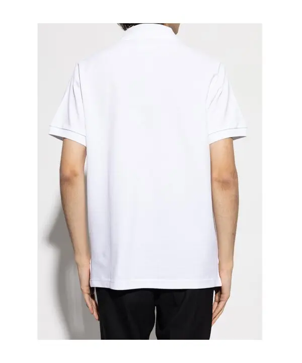 Versace Logo Patch Polo Shirt