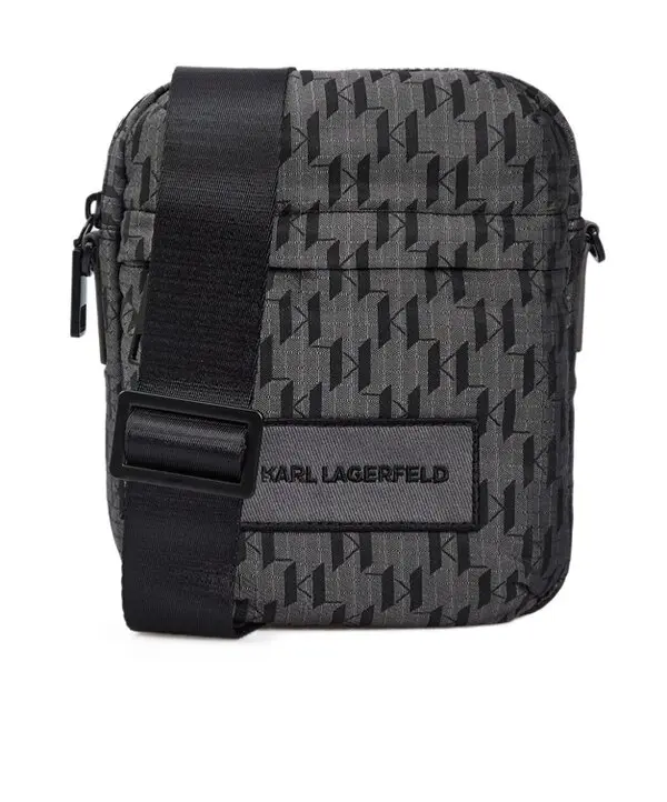 Karl Lagerfeld Zippered Shoulder Bag