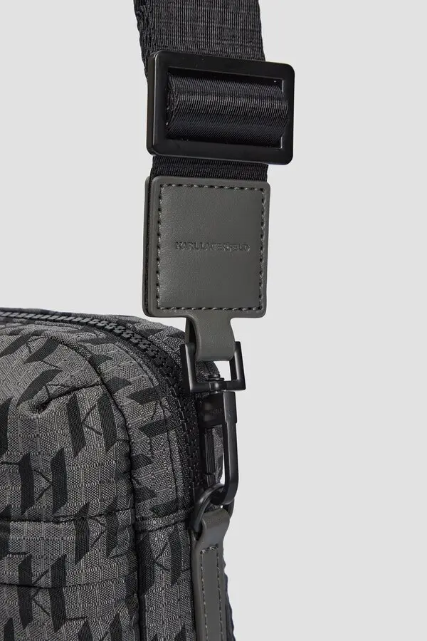 Karl Lagerfeld Zippered Shoulder Bag