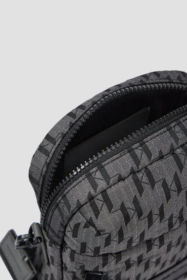 Karl Lagerfeld Zippered Shoulder Bag