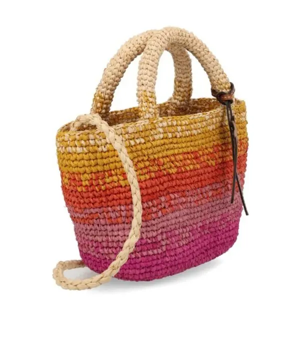 Manebí Woven Raffia Shoulder Bag
