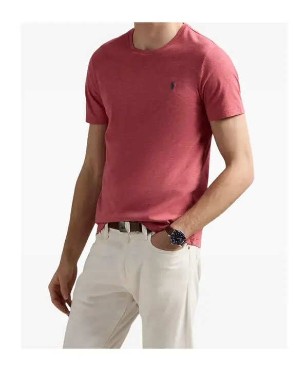 Polo Ralph Lauren Embroidered-logo T-shirt - Red