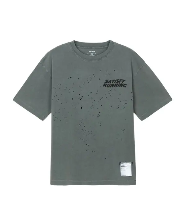 Satisfy Mothtech Distressed Logo T-shirt