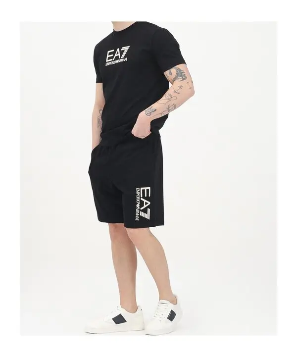 EA7 Elastic Waist Shorts