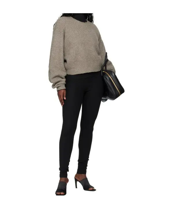 Fear Of God Waffle-knit Cropped Sweater