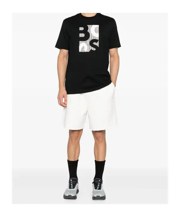 Hugo Boss Logo Printed Crewneck T-shirt
