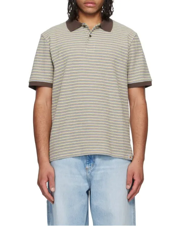 Carhartt Work In Progress Dion Stripe Polo Shirt