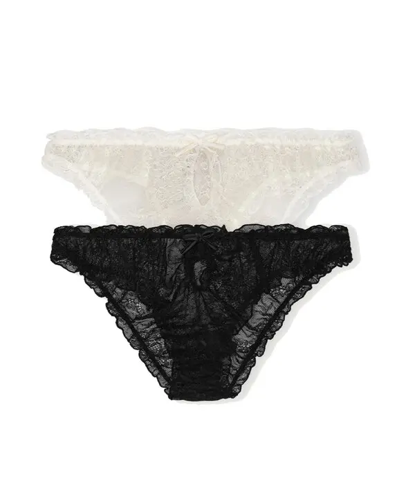 ROTATE BY BIRGER CHRISTENSEN X Love Stories Lace Bow Briefs