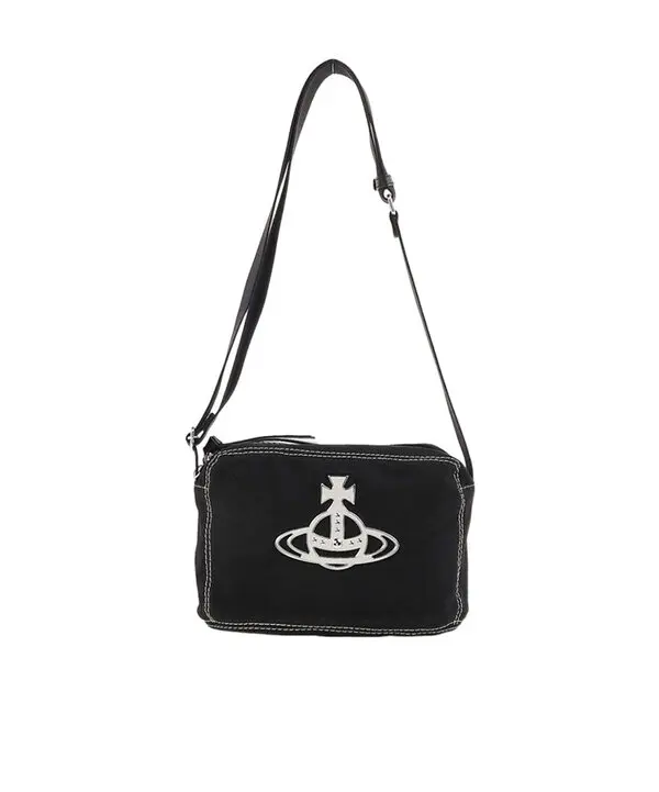 VIVIENNE WESTWOOD Jude Crossbody Bag - Black