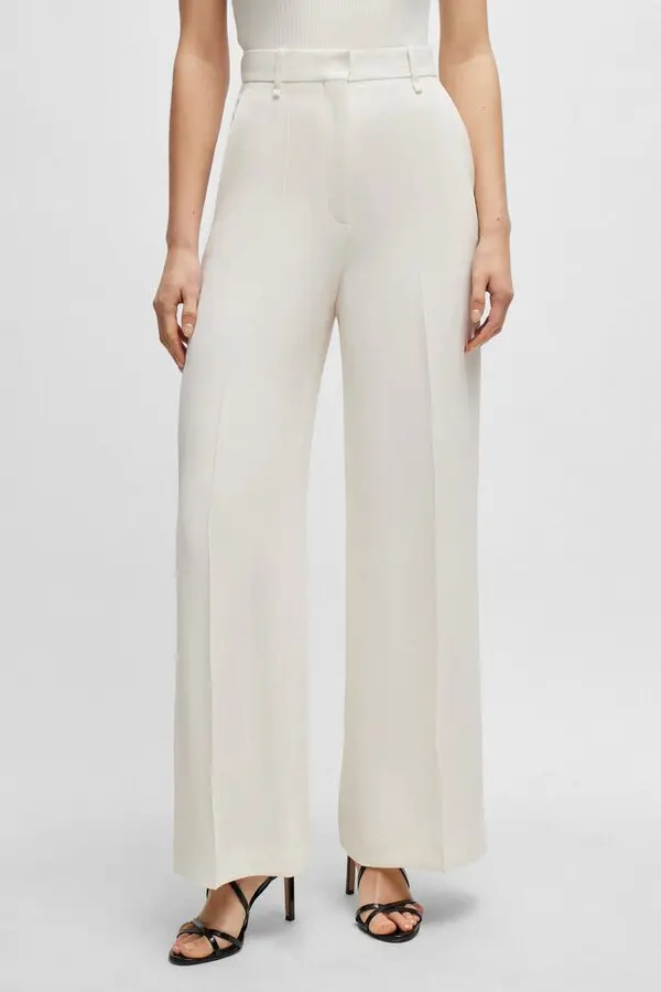 Hugo Boss High-waist Palazzo Pants