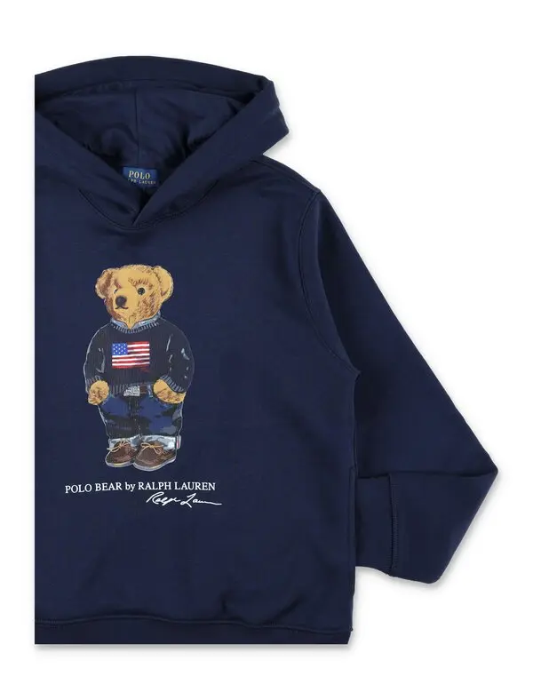 Polo Ralph Lauren Hoodie With Bear Print