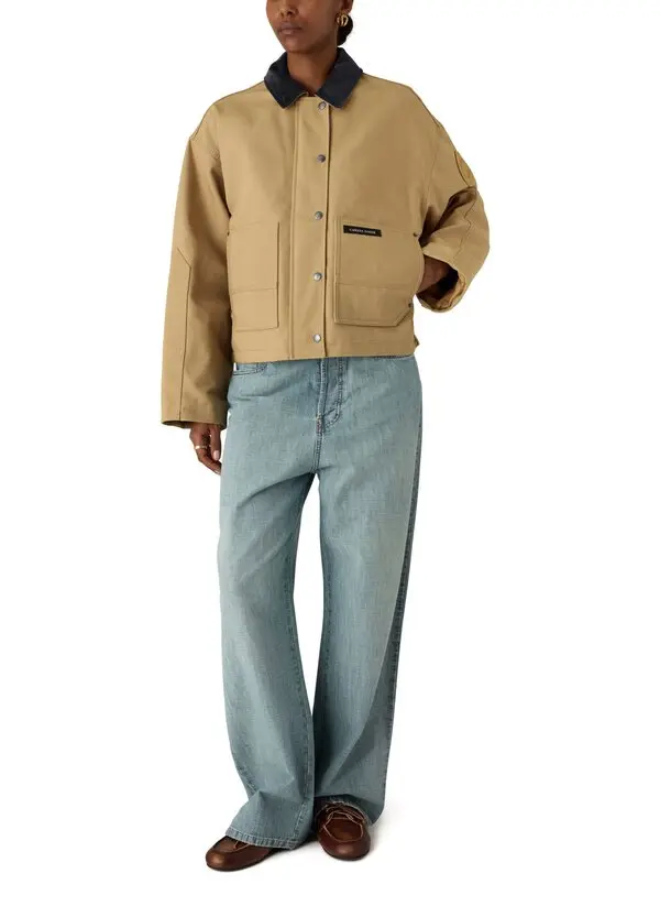 Canada Goose Beaumont Cropped Jacket With Front Pockets