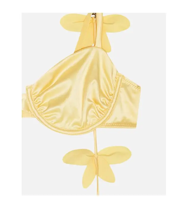ROTATE BY BIRGER CHRISTENSEN Floral Trim Underwired Bra