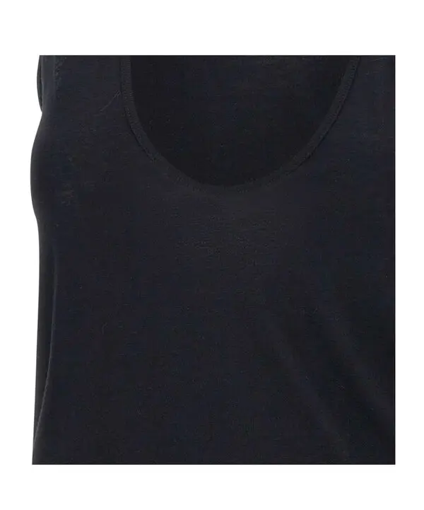 LOULOU STUDIO Albia Scoop Neck Sleeveless Top