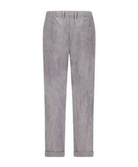 Herno Trousers In Summer Linen