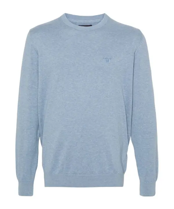 Barbour Pima Crewneck Jumper