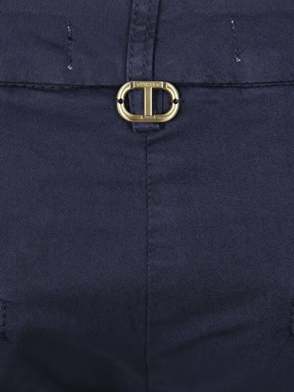 TWINSET Logo-plaque Trousers