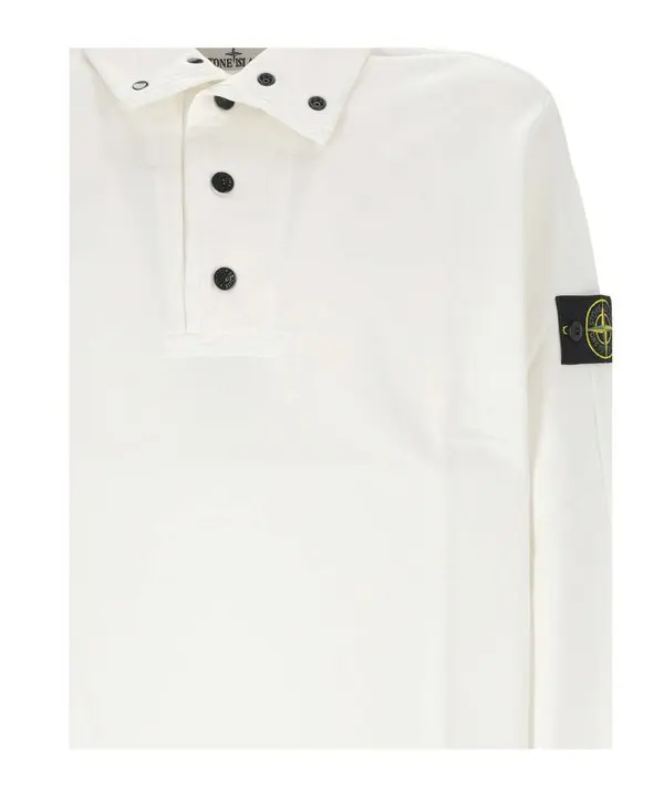 Stone Island Long-sleeved Polo Shirt
