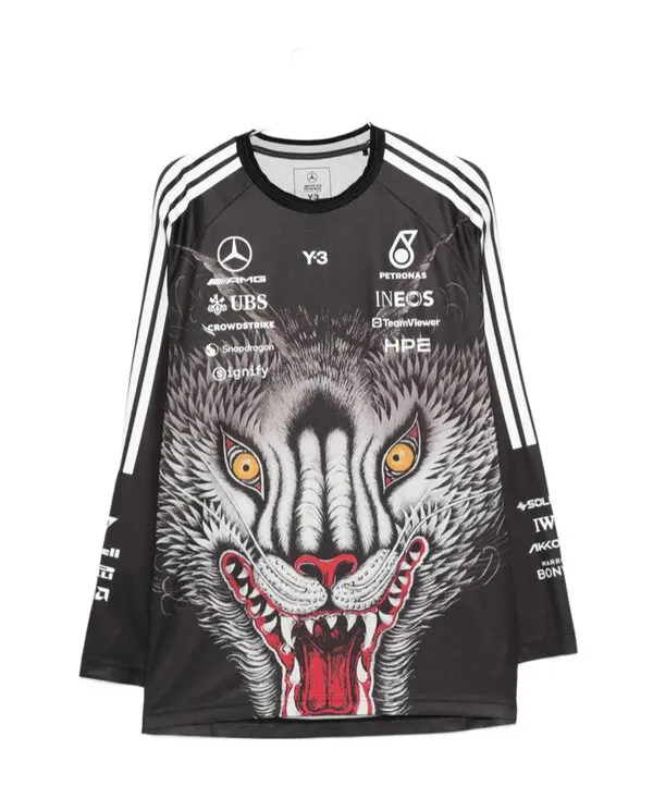 Y3 F1 Driver Long-sleeve T-shirt