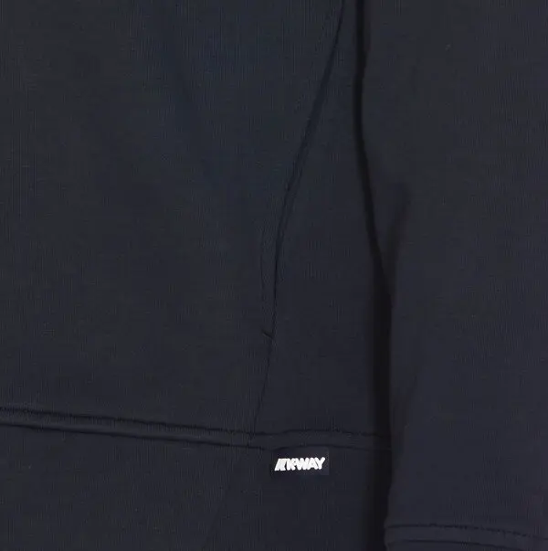 K-WAY Hayce Interlock Zip-up Jacket - Black