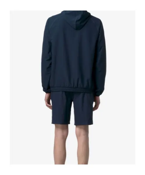 K-WAY Hooded Zip-up Jacket With Silicone Logo