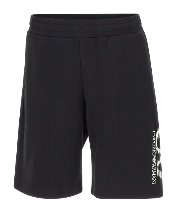 EA7 Visibility Logo Shorts - Black