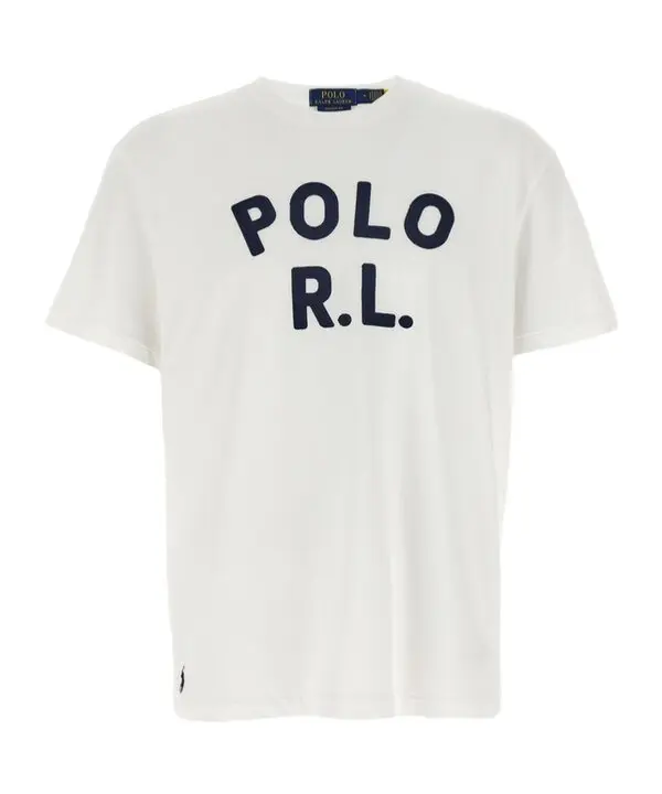 Polo Ralph Lauren Logo Print T-shirt - White