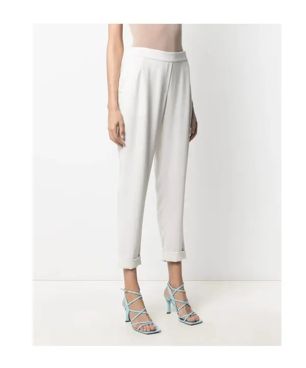 P.a.r.o.s.h High-waist Crêpe Trousers