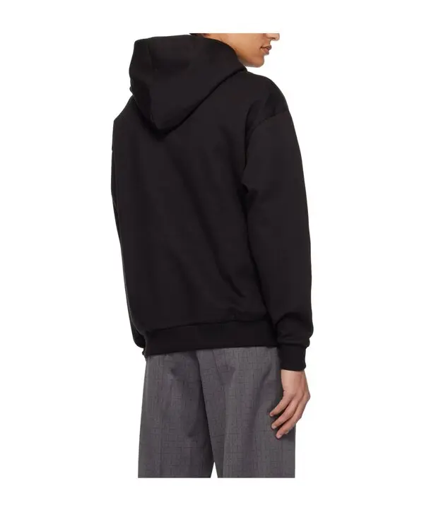 Hugo Boss Embroidered Logo Hooded Sweatshirt