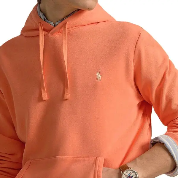 Polo Ralph Lauren Long-sleeved Hooded Sweatshirt With Embroidered Pony