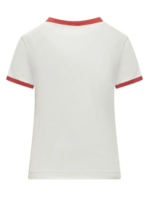 Pinko Contrast Trim Logo T-shirt