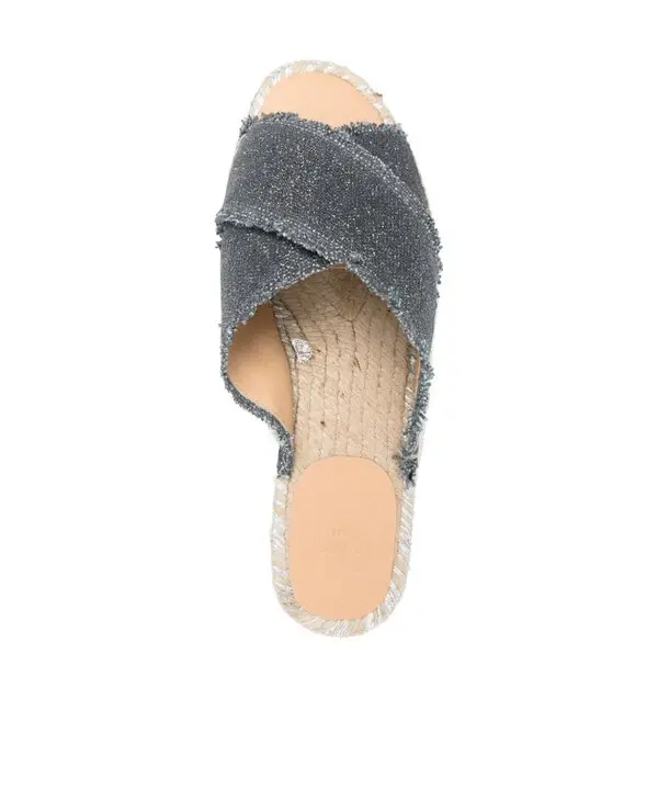CastaÑer Palmera Crossover Strap Flat Sandals