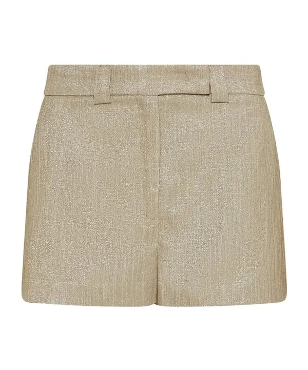 Marella Lurex Yarn Embellished Shorts