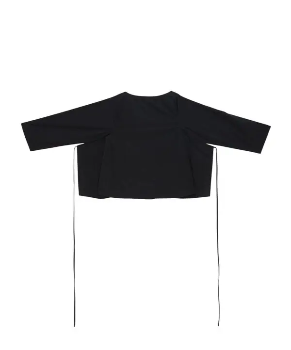BASERANGE Decti Blouse With Waist Tie