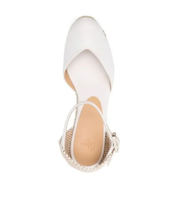 CastaÑer Bare-back Braided Heels